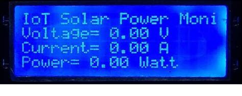 Figure 12 From Iot Based Solar Power Monitoring And Data Logger System