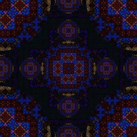 Premium Photo Seamless Abstract Symmetrical Pattern