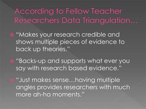 Ppt Data Collection And Triangulation Powerpoint Presentation Free