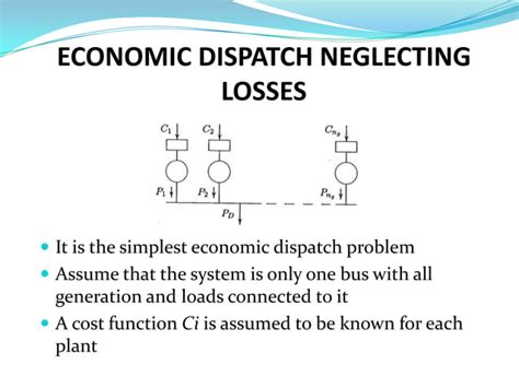Economic Load Dispatch Pptx Gas And Electric Home Utilities