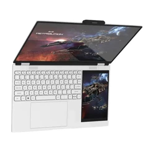 180 Degree Opening And Closing Notebook Computer Dual Screen 15 6 Inch