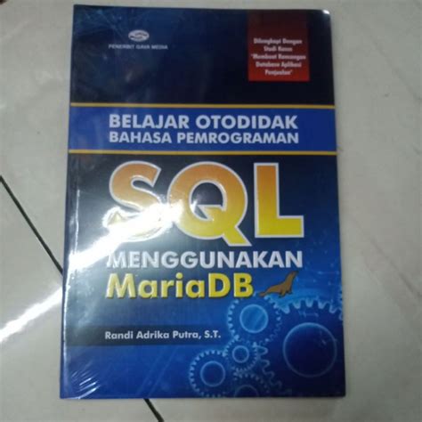 Jual Buku SQL Shopee Indonesia