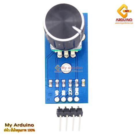 โมดูล Rotary Encoder หมุนได้ต่อเนื่อง 360 องศา ขาย Arduino อุปกรณ์ Arduino คุณภาพดี ราคาถูก