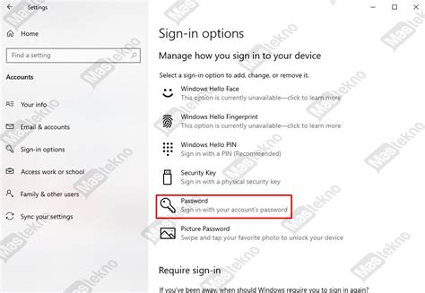 8 Cara Membuat Password Di Windows 10 Terbukti