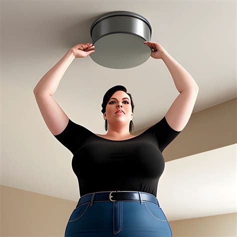 Tall Plus Size Daughter Under Living Room Ceiling Arthub Ai