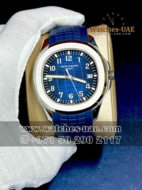 Patek Philippe Aquanaut 5167a 001 Blue Dial With Blue Rubber Strap