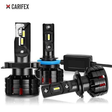 Carifex® Non Flickering Led Headlight H3 Led Headlights Car Lights Car Headlight Bulbs