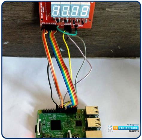 Interface 7 Segment Display With Raspberry Pi 4 The Engineering Projects