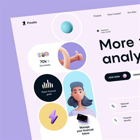 Finolio Website Interactive Web Design Unique Web Design Website