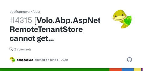 Volo Abp Aspnetcore Mvc Client Remotetenantstore Cannot Get Connectionstrings Issue