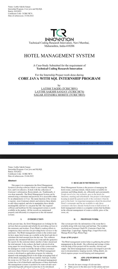 Sakshi Latthe On Linkedin Tcrinnovation