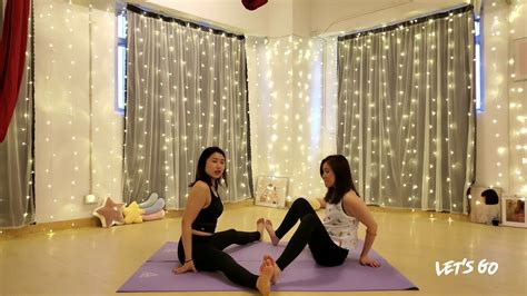 雙人小伸展 雙人瑜伽 👭舒緩腰椎及擴胸 Youtube