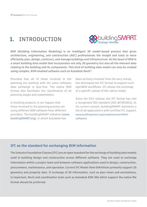 Revit Ifc Manual Industry Foundation Classes Pdf