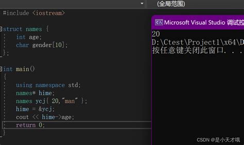 C的结构与指针c结构指针 Csdn博客