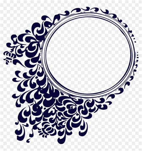 Round Decorative Border Vector Wedding Vector Design Png Free Transparent PNG Clipart Images