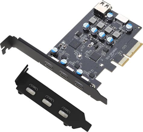 Usb 3 1 Pcie Card Riitop Pci E 3 0 To Usb3 2 Gen1 Adapter 10gbps Expands To 20pin