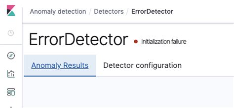 Blank Anomaly Result Page When Initialization Failed · Issue 162