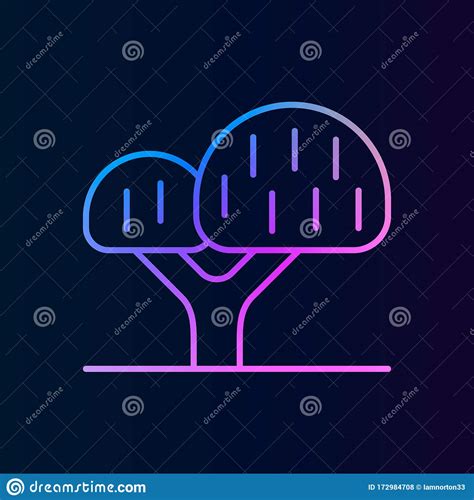 Tree Willow Nolan Icon Simple Thin Line Outline Vector Of Treeicons For Ui And Ux Website Or