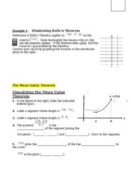 AP Calculus Unit Reflecting The New CED Guided Practice Class Notes