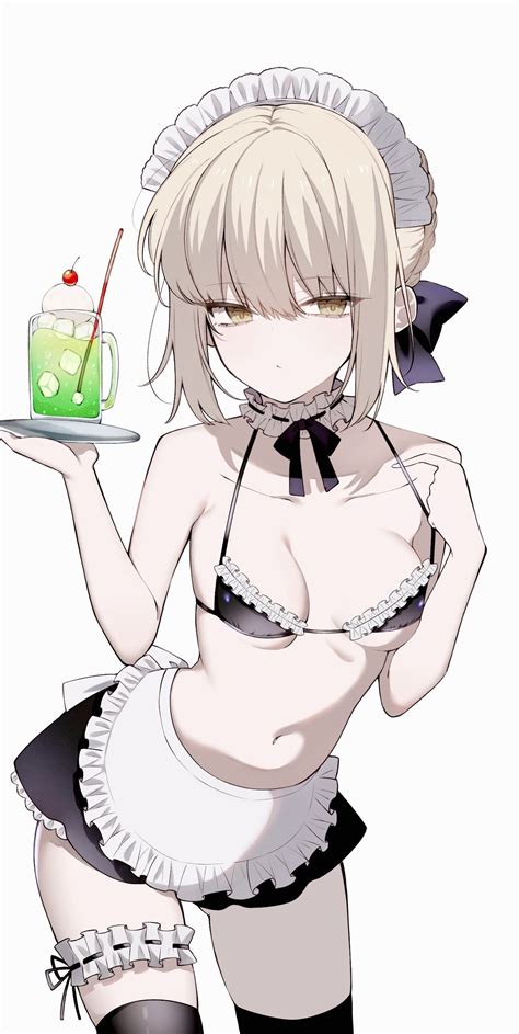 Mati5572 Artoria Pendragon Fate Saber Alter Saber Alter Swimsuit