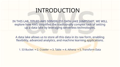 Streamlining Data Workflows With Aws Pipelinepptx