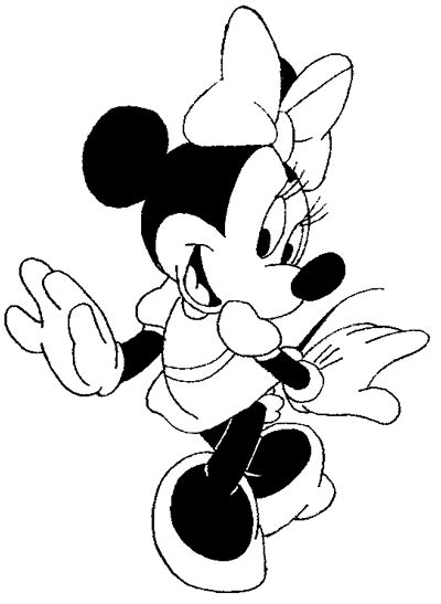 How To Draw Minnie Mouse Full Body Step By Step