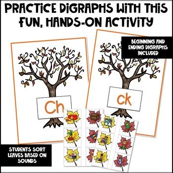 Fall Digraph Sort Activity By Sweetnsauerfirsties TpT