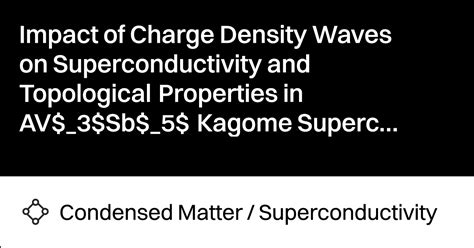 Impact Of Charge Density Waves On Superconductivity And Topological