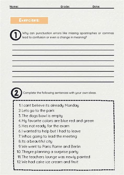 Common Punctuation Errors Rules And Corrections By The English Spark