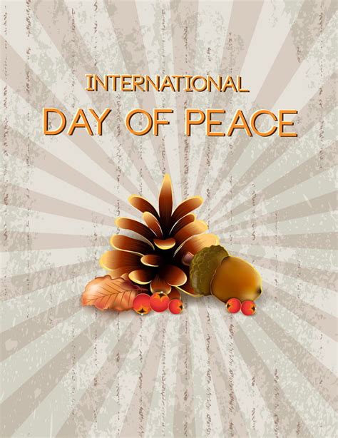 국제 평화의 날 벡터 Ai Eps Uidownload