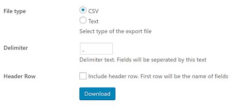 Export Comment Author Email Website To CSV Or Text WP Missing