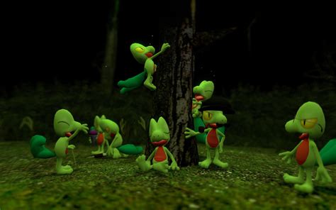 Treecko Scene By JohnSegway On DeviantArt Treecko Scene By JohnSegway On DeviantArt