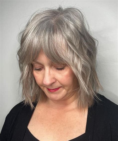 30 Most Flattering Hairstyles With Bangs For Women Over 50
