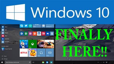 Windows 10 Is Finally Here Lpx News Youtube