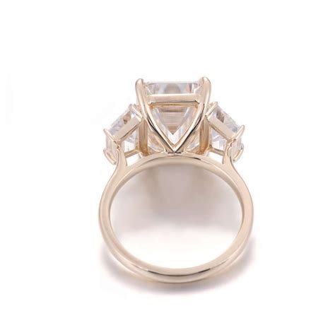 Recreating Kimberly Guilfoyle Engagement Ring With Moissanite Magic