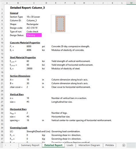 Perform A Column Code Check