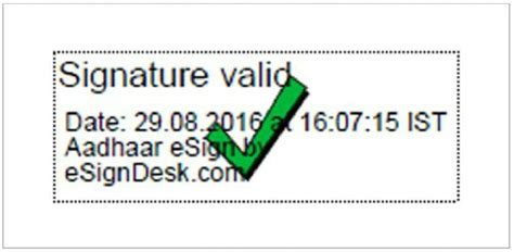 Step By Step Procedure To Validate Esign Signdesk