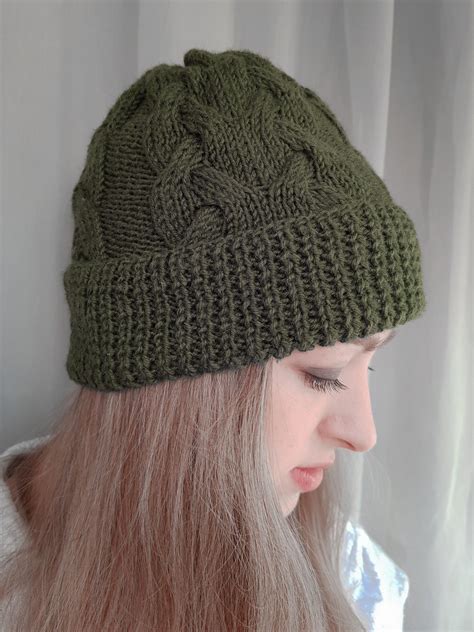 Шапка с косами