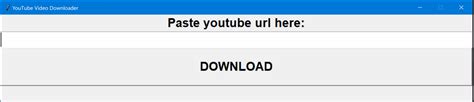 Github Itzsmudgeyoutube Video Downloader With Gui