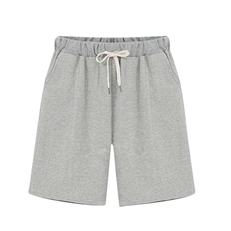 Jiuke Womens Drawstring Shorts High Waisted 2025 Summer Trendy Wide Leg