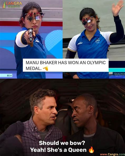 Cangra Talents On Linkedin Olympics2024 Manubhaker 10mairpistol Proudmoment Athleteexcellence