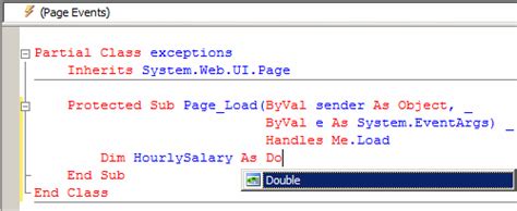 Aspnet Error Handling