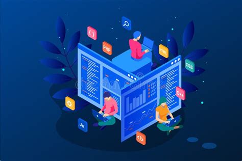 Illustration Development Programmer Stock Illustrations 19047