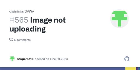Image Not Uploading · Issue 565 · Digininjadvwa · Github