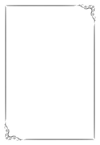 장식용 직사각형 프레임입니다 직사각형 프레임 벡터 그림입니다 청첩장 미적 장식 소셜 미디어 게시물 배너 프로모션 광고 등에 적합합니다 0명에 대한 스톡 벡터 아트 및 기타