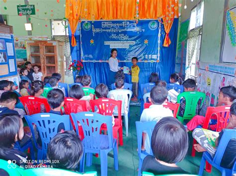 လိပ်သိုမြို့ လူထုအခြေပြုဗဟိုဌာနတွင် “ နိုင်ငံတကာစာတတ်မြောက်ရေးနေ့ ” အထိမ်းအမှတ်ကျပန်းစကားပြောပ