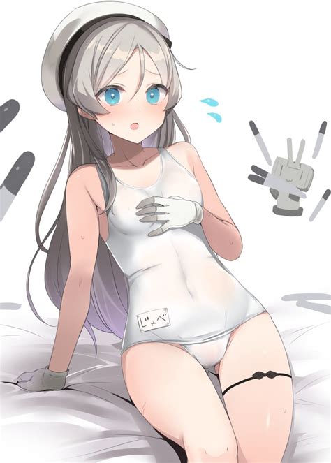 Shin New Javelin Kancolle Rensouhou Chan Kantai Collection Girl Arm Support Bare Arms