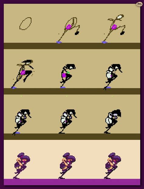 🥑 miguelito on twitter how to run cycle pixelart animation