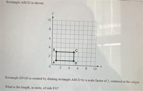 [answered] Rectangle Abcd Is Shown 10 8 6 4 2 0 B A 2 4 C D 6 8 10 Kunduz