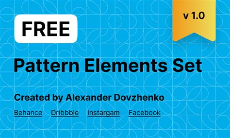 Pattern Elements Set Figma